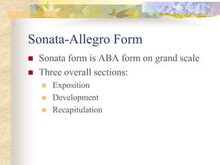 Classical Forms | PPTX