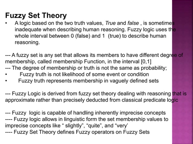 Classical Sets & fuzzy sets | PPTX