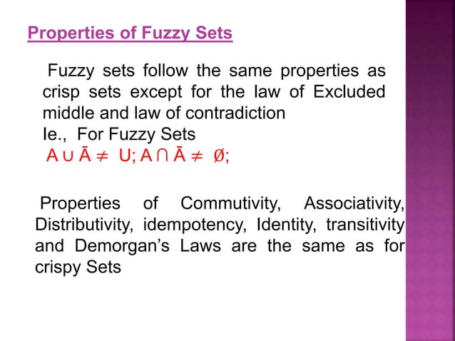 Classical Sets & fuzzy sets | PPTX