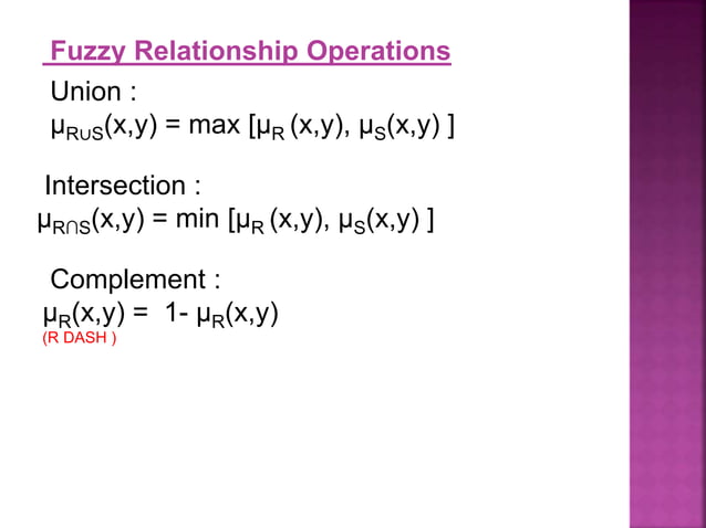 Classical Sets & fuzzy sets | PPTX