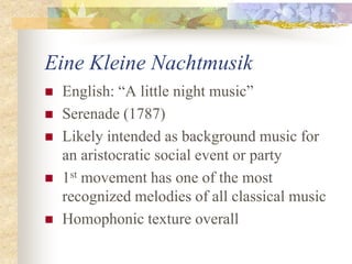 Classical Genres | PPTX