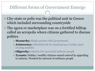 World History Chapter 5: Classical Greece | PPTX