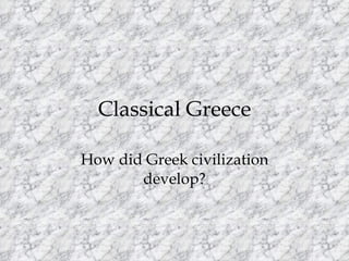 Classical Greece | PPT