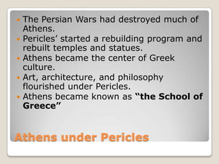 Classical greece | PPTX