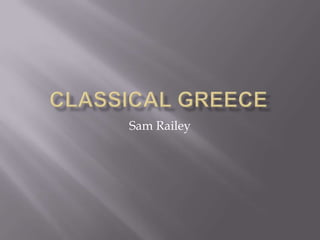 Classical Greece Ppt | PPTX