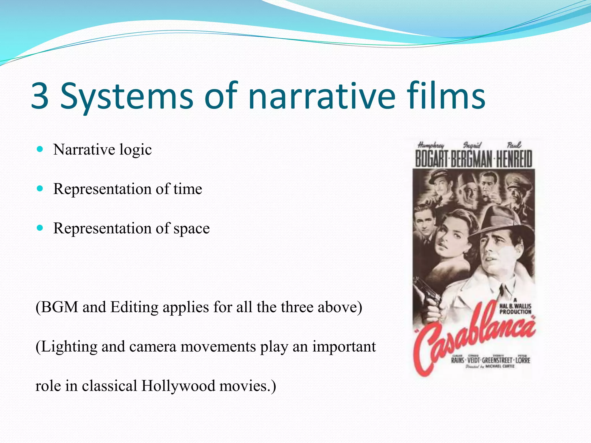 Classical hollywood cinema | PPTX