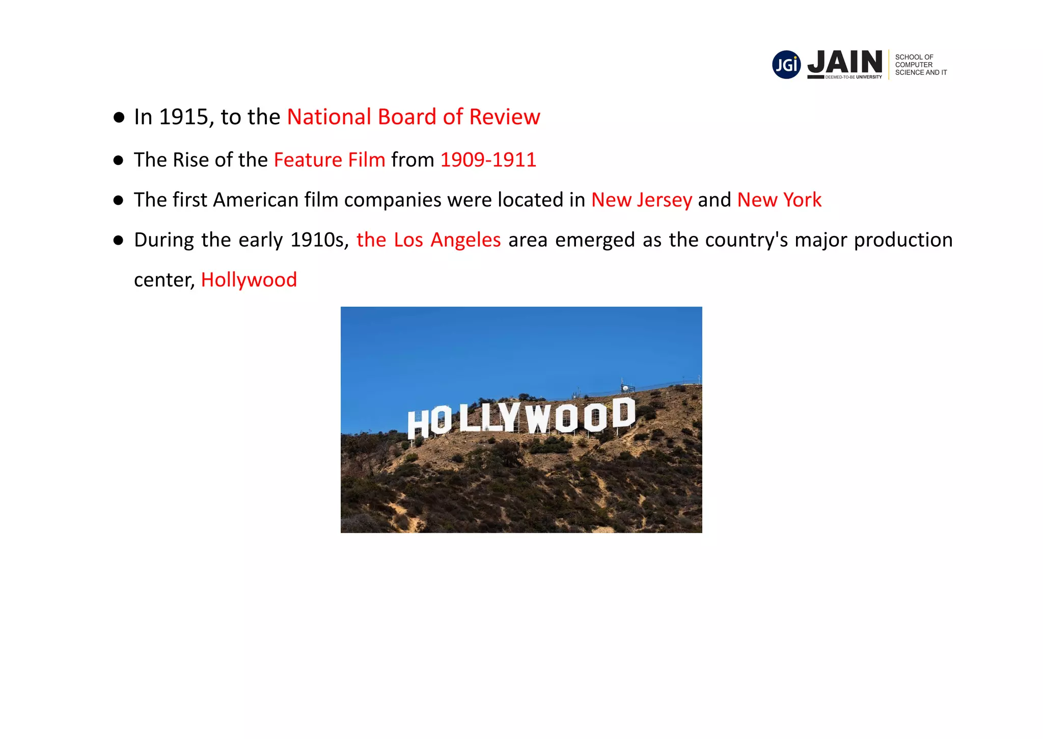 Classical hollywood cinema 1903-1927.docx | Video Production | Content ...