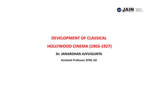 Classical hollywood cinema 1903-1927.docx | Video Production | Content ...