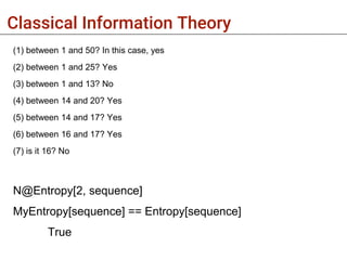 Unit 3: Classical information | PPT