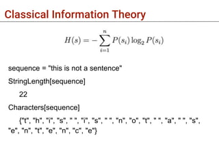 Unit 3: Classical information | PPT