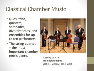 Classical Instrumental and Chamber Music | PPTX