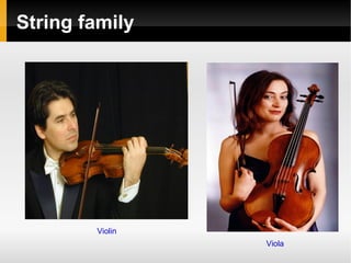 Classical instruments | ODP