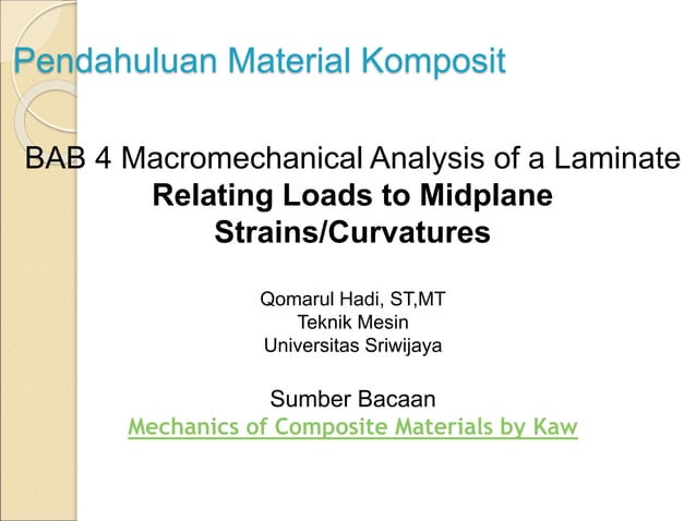 Classical Lamination Theory | PPT | Physics | Science