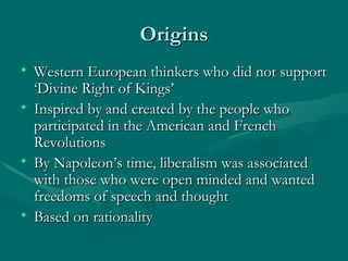 Classical liberalism | PPT