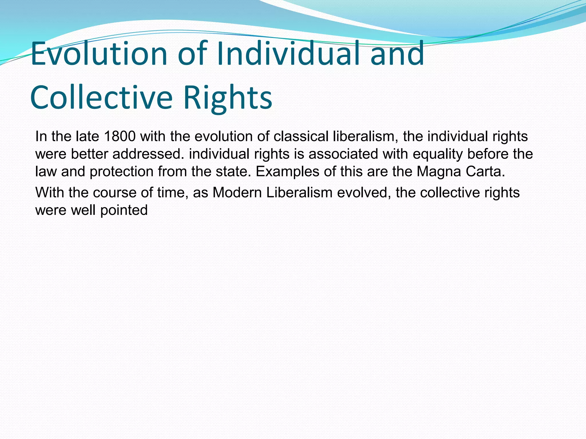 Classical liberalism | PPTX