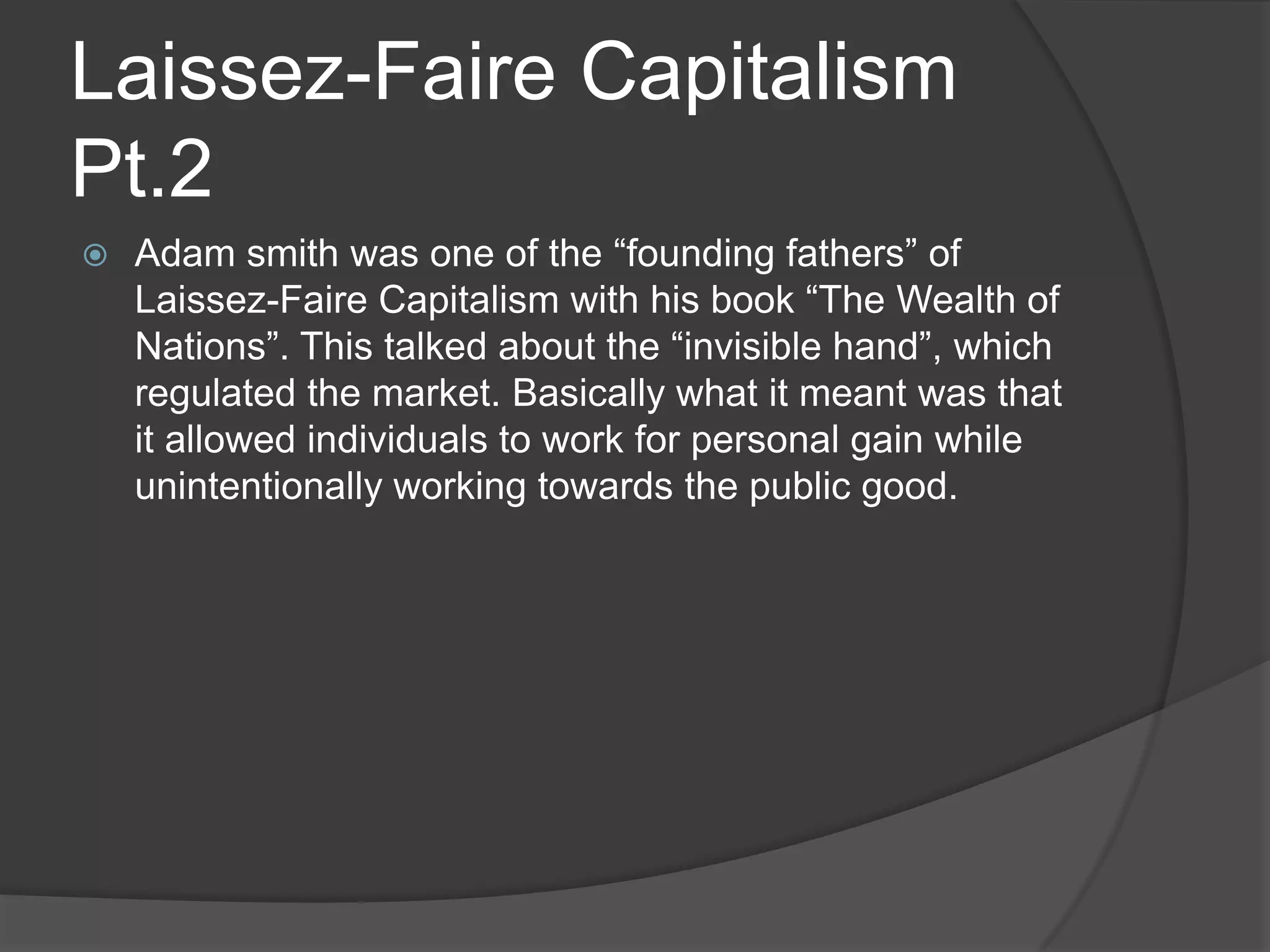 Classical liberalism power point | PPTX