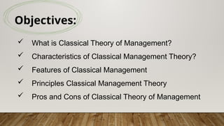 Classical Management Theory on Education.pptx