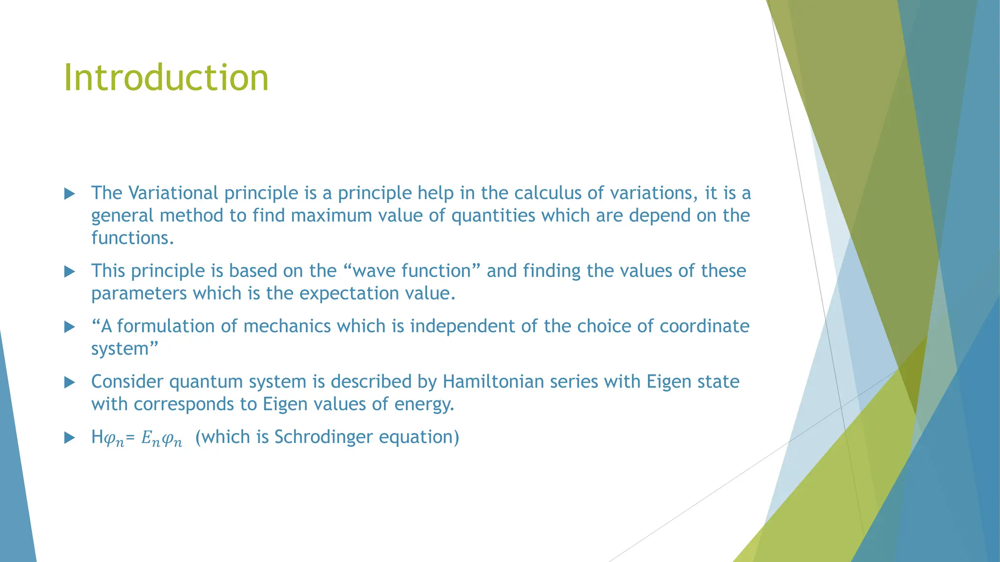 Variational Calculus as part of Classical Mechanics | PPT