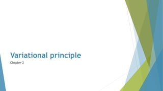 Variational Calculus as part of Classical Mechanics | PPT