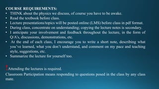 Classical mechanics introduction | PPTX