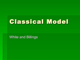 Classical Model of Argument | PPT