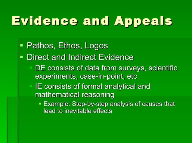Classical Model of Argument | PPT