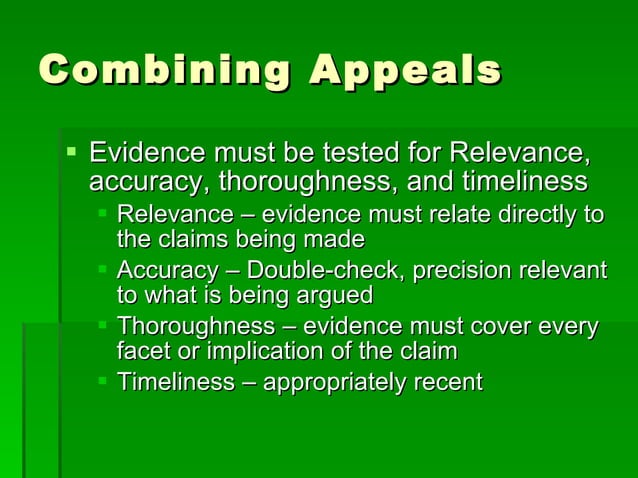 Classical Model of Argument | PPT