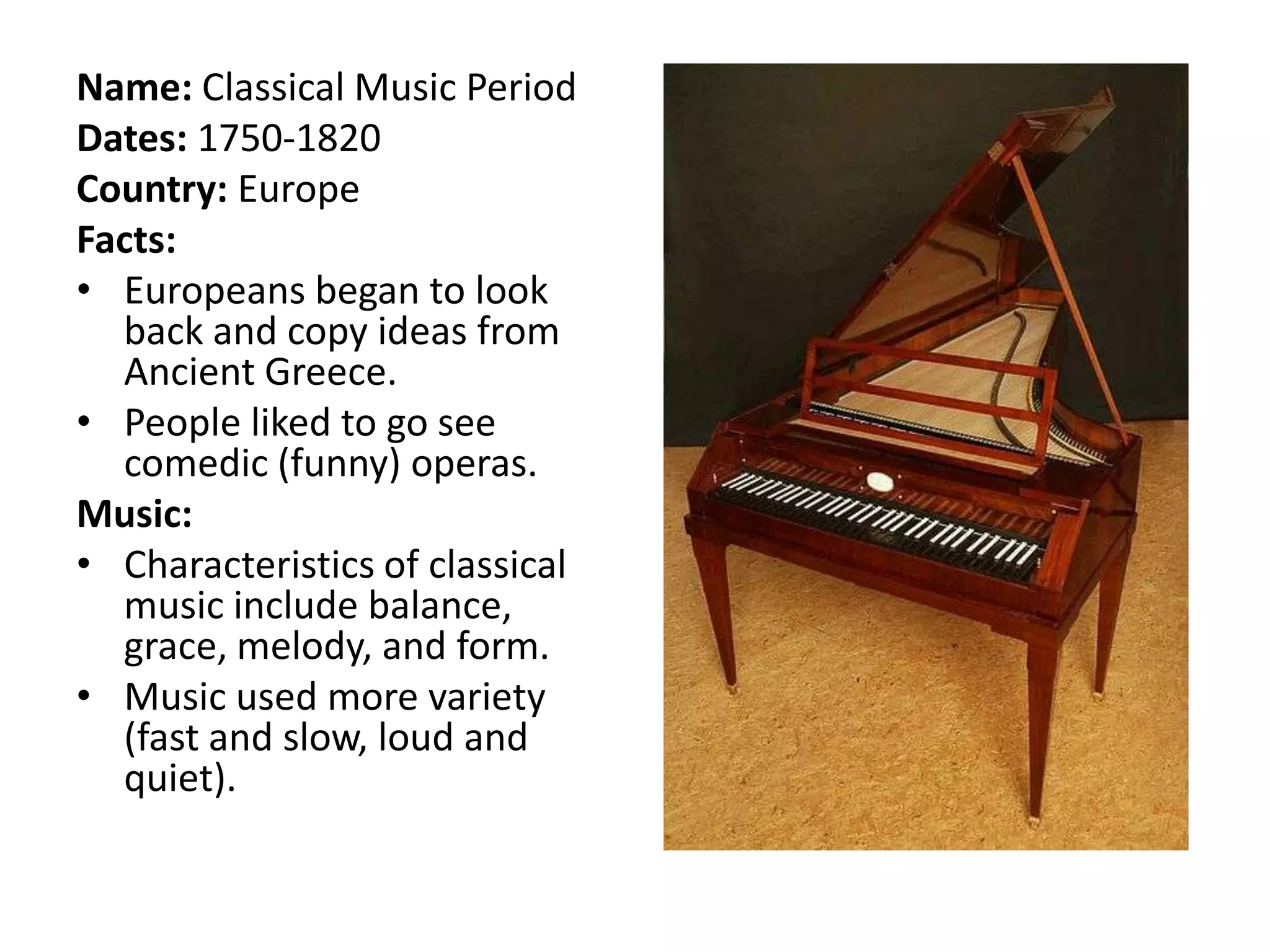 Classical music | PPT