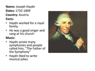 Classical music | PPTX