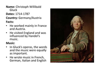 Classical music | PPTX