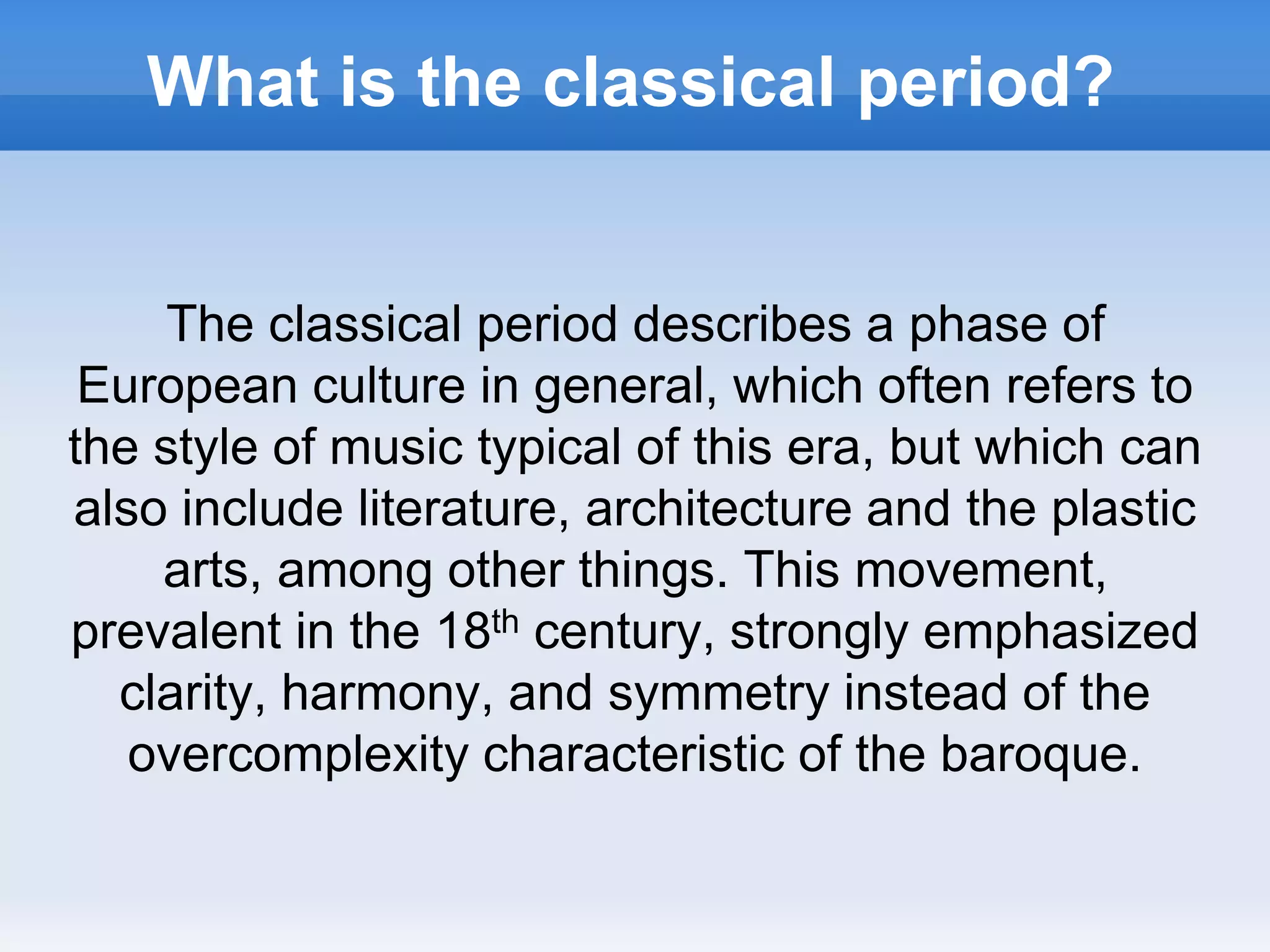 Classical music | PPTX