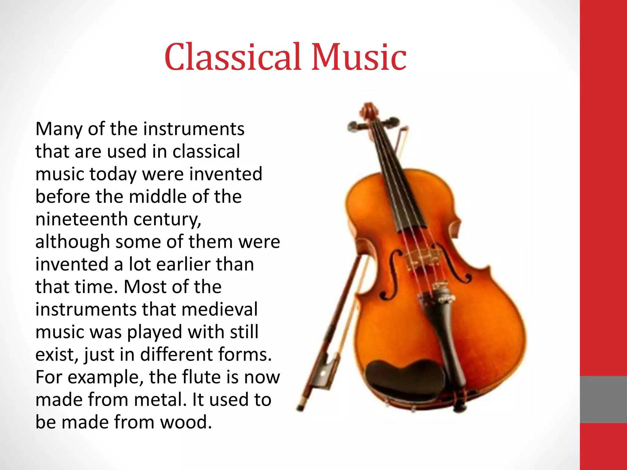 Classical Music | PPTX