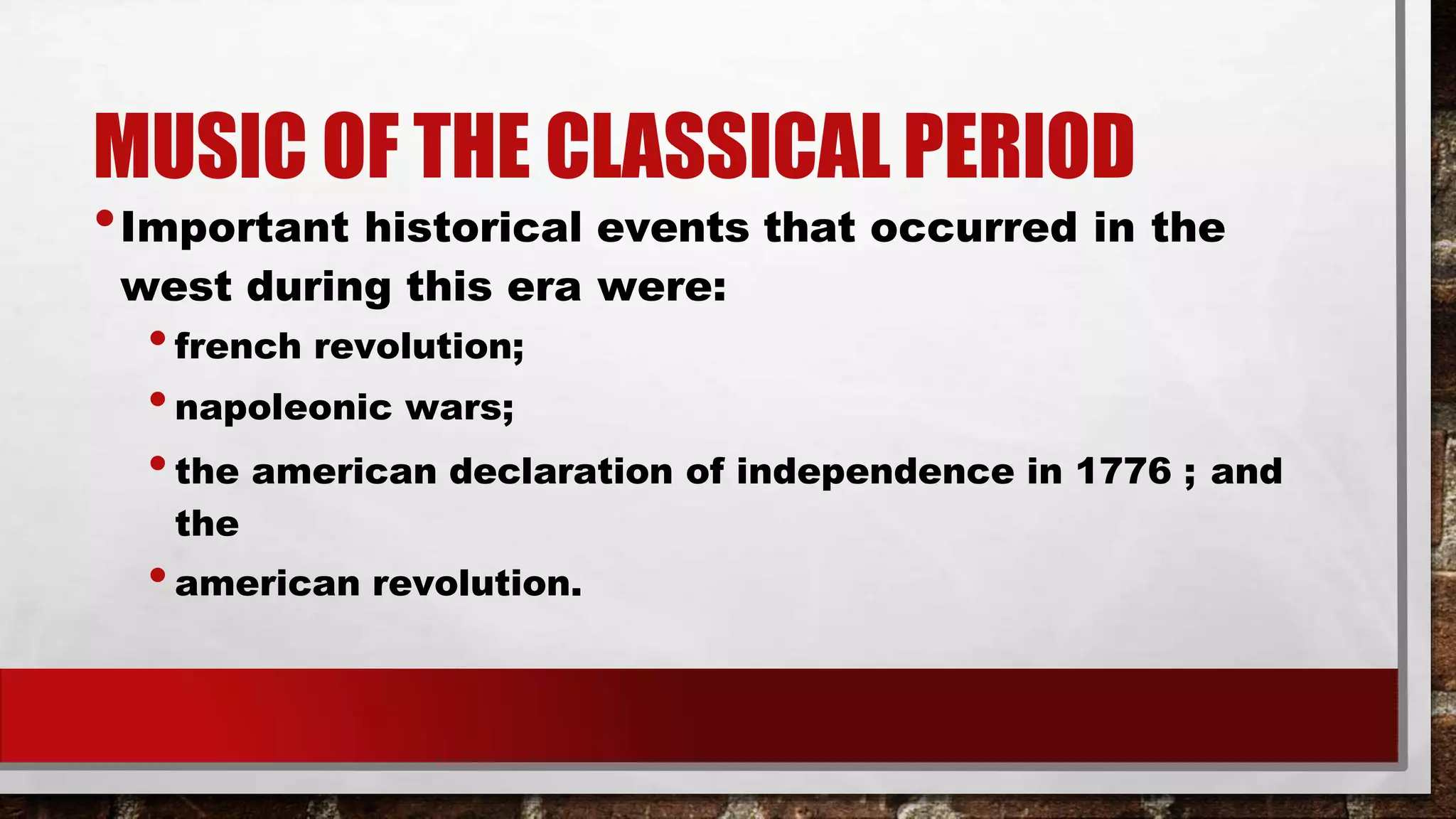 MAPEH 9- Classical Music | PPTX