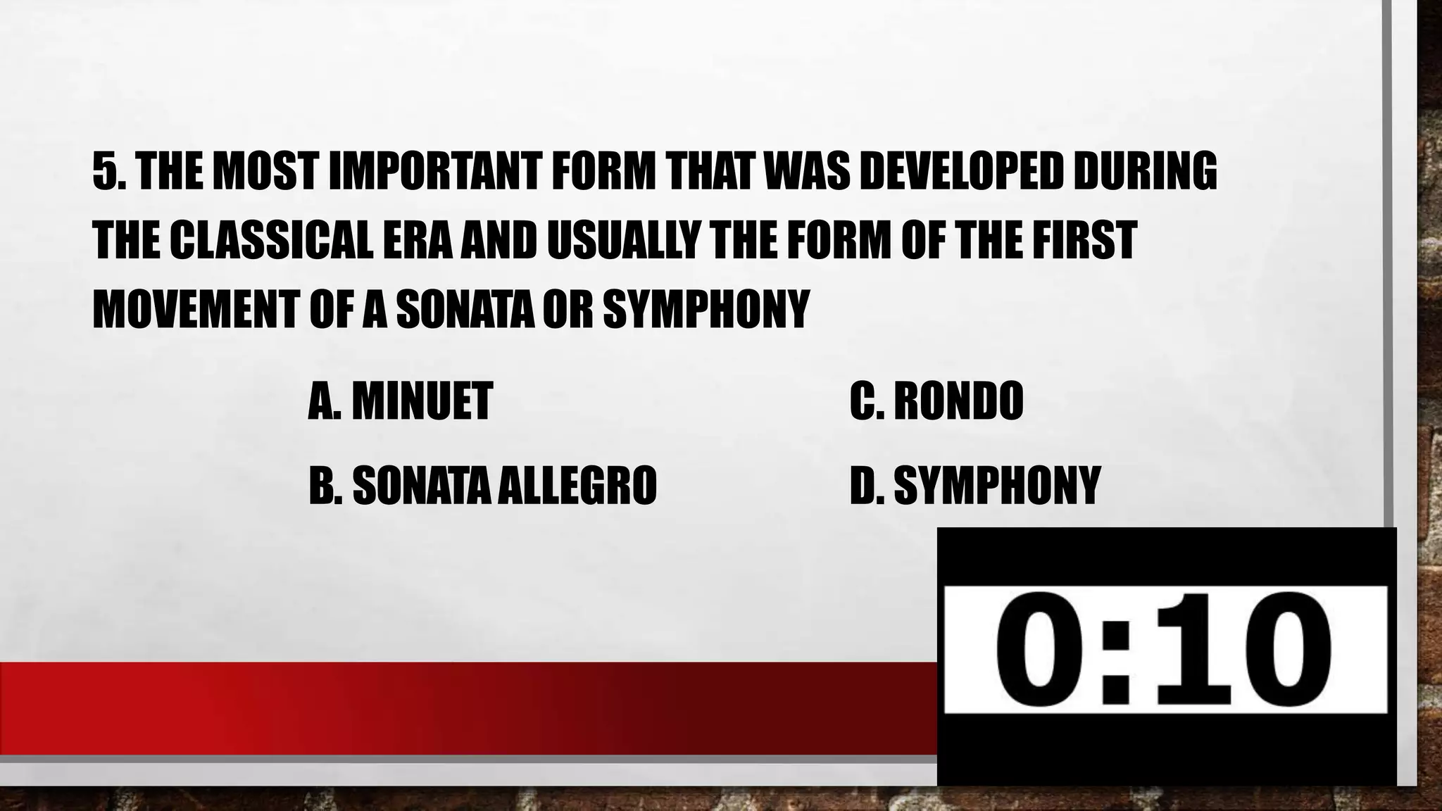 MAPEH 9- Classical Music | PPTX