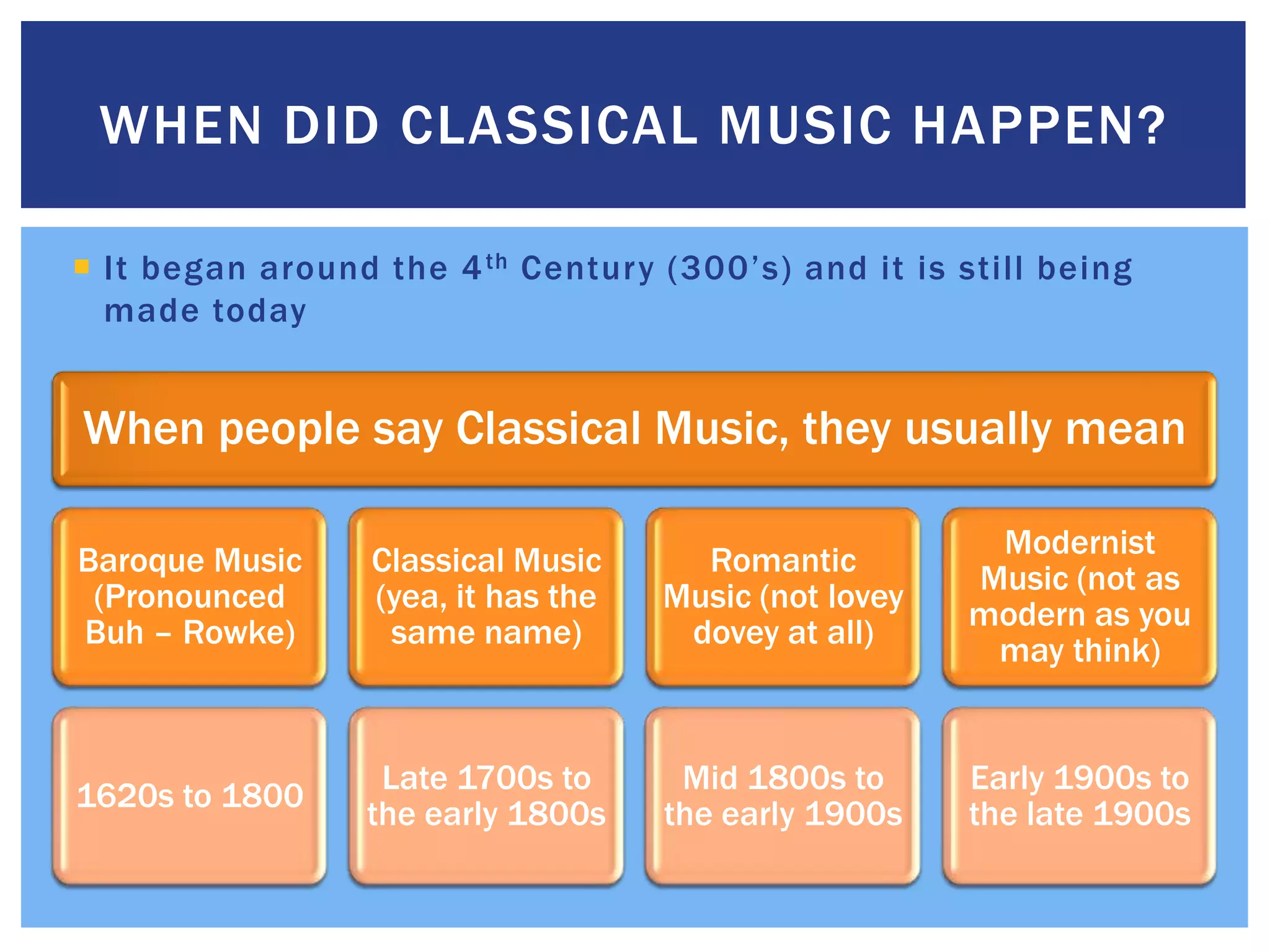 Classical music history | PPTX