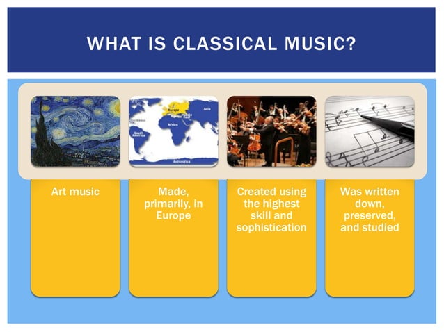 Classical music history | PPTX | Classical Music | Music