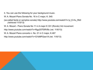 Classical music performance task | PPTX