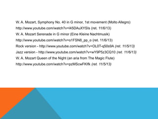 Classical music performance task | PPTX