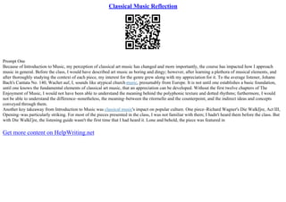 Classical Music Racism | PPT