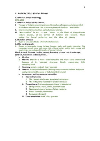 Classical music worksheet | PDF