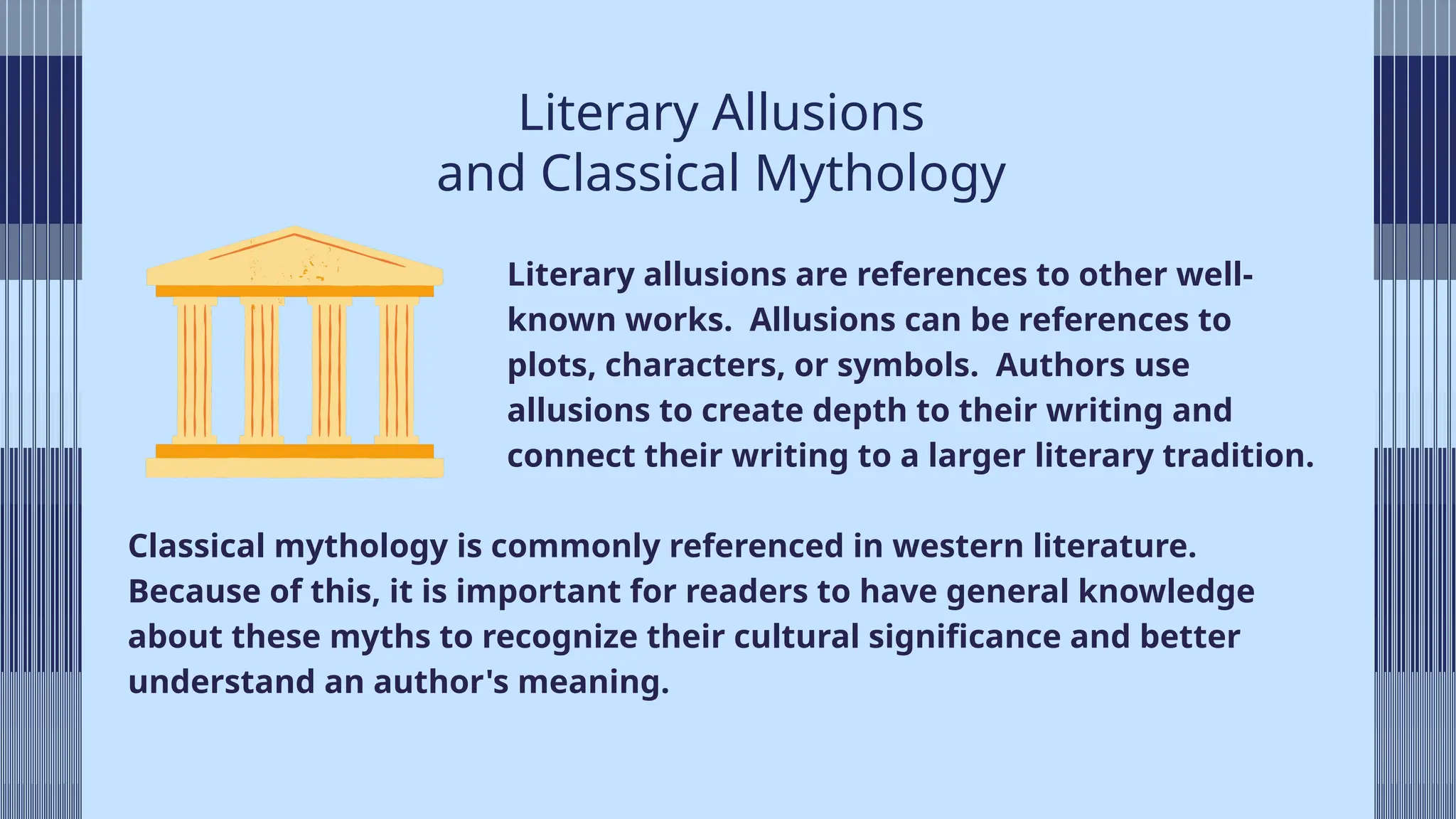 Classical Mythology Common Literary Allusions Education Presentation ...