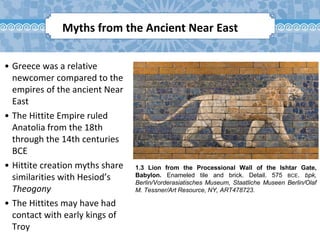 Classical mythology in context chapter 1 slides | PPTX