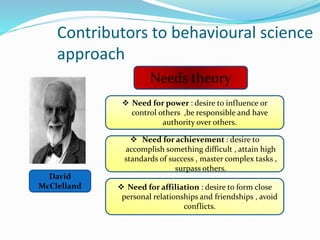 Classical & Neo classical theory of management | PPTX