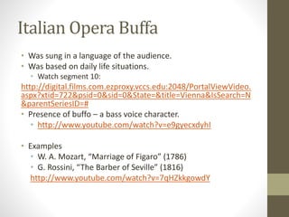 Classical Opera and Choral Music | PPTX