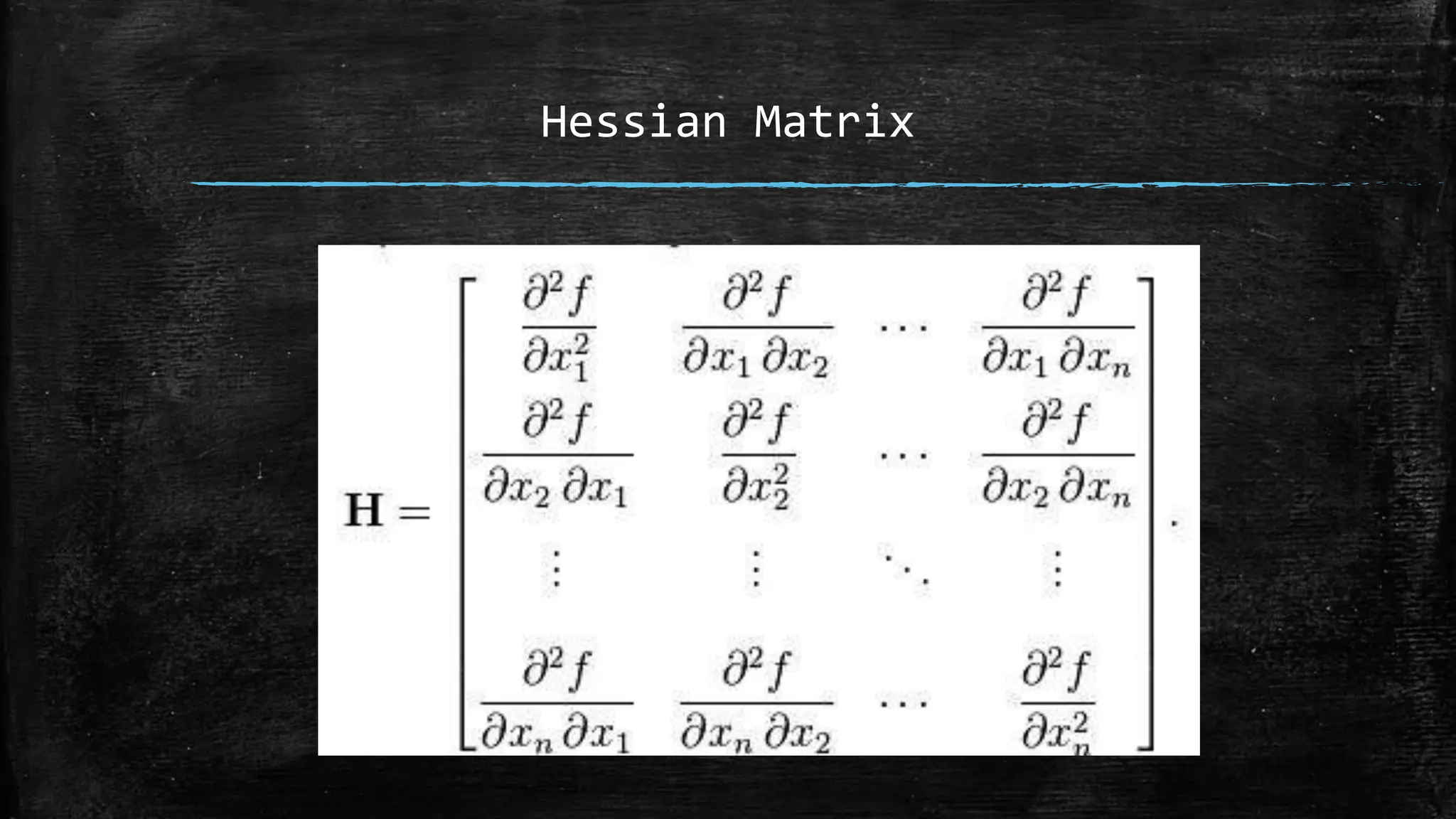 Classical optimization theory Unconstrained Problem | PPTX