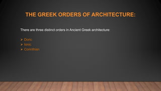 CLASSICAL ORDER | PPTX