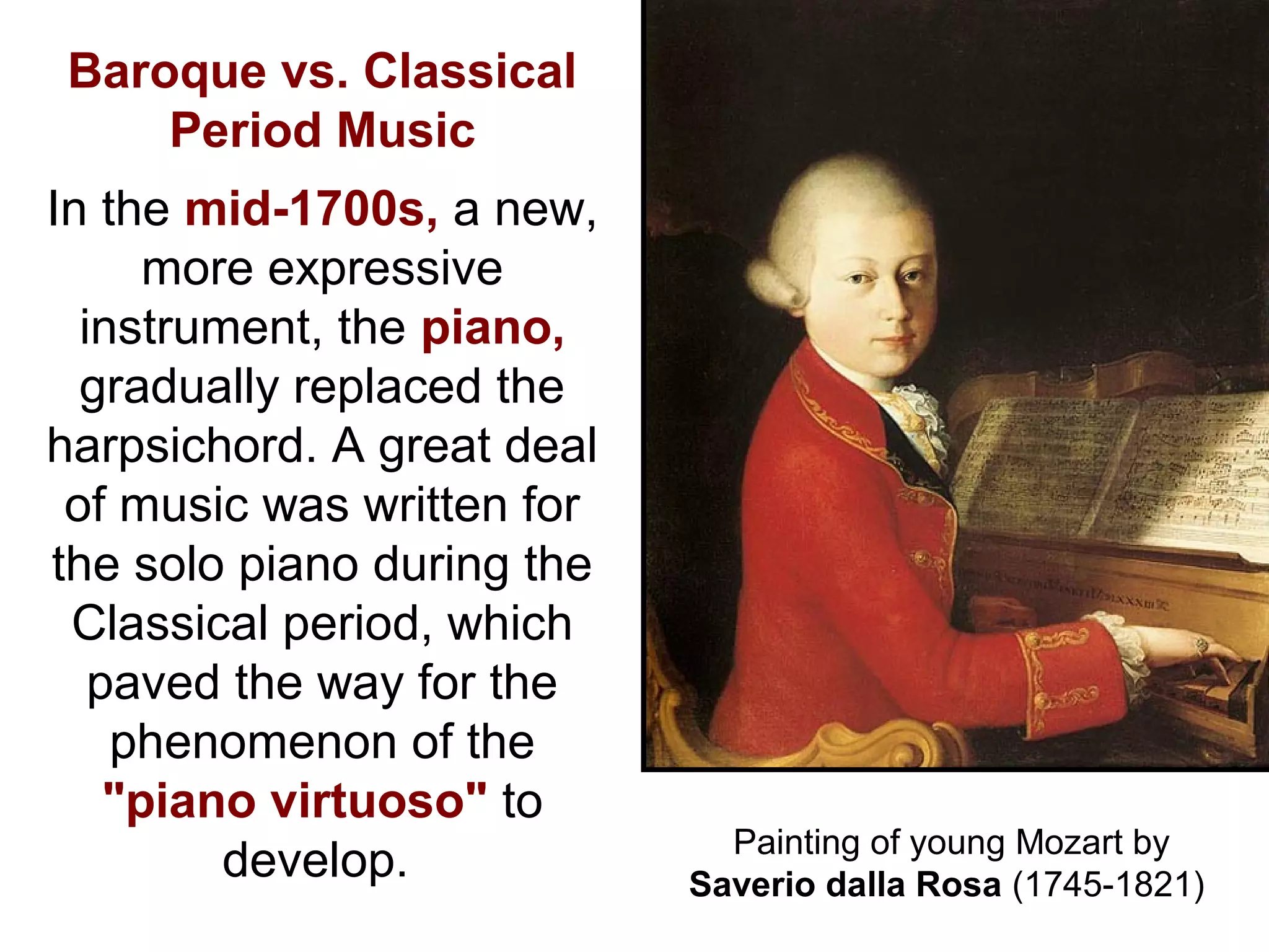 Classical period | PPT | Classical Music | Music