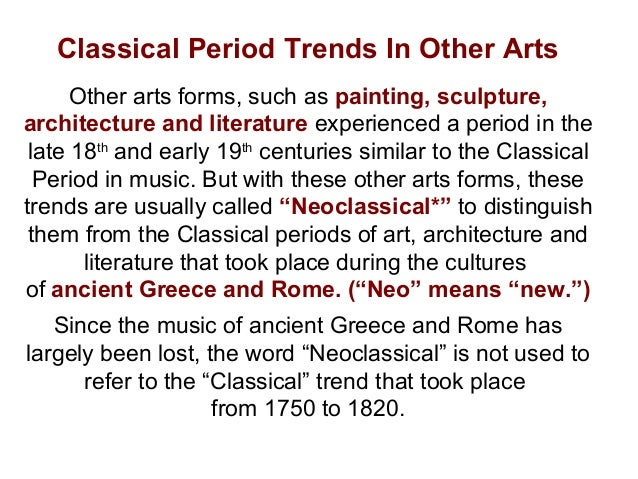 Classical period