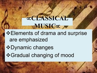 CLASSICAL PERIOD MUSIC | PPT