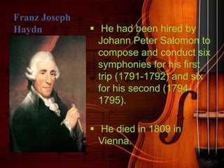 Classical period of music | PPTX